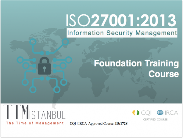 ISO/IEC 27001 Foundation Training Course (2 Day) – Open Fintech